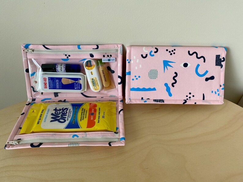 Anagram Shapes First Aid Organizer With Two Clear Zipper - Etsy