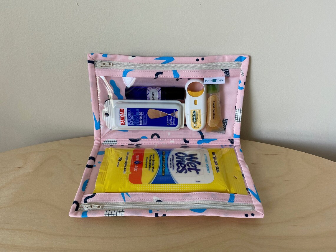 Anagram Shapes First Aid Organizer With Two Clear Zipper - Etsy