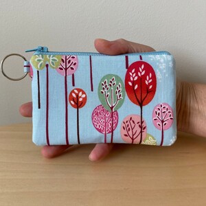 Small Coin Purse With Key Ring Credit Card Pouch Gadgets - Etsy