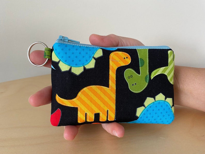 Small Coin Purse With Key Ring Credit Card Pouch Gadgets - Etsy