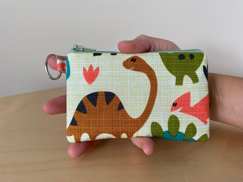 Small Coin Purse With Key Ring Credit Card Pouch Gadgets - Etsy