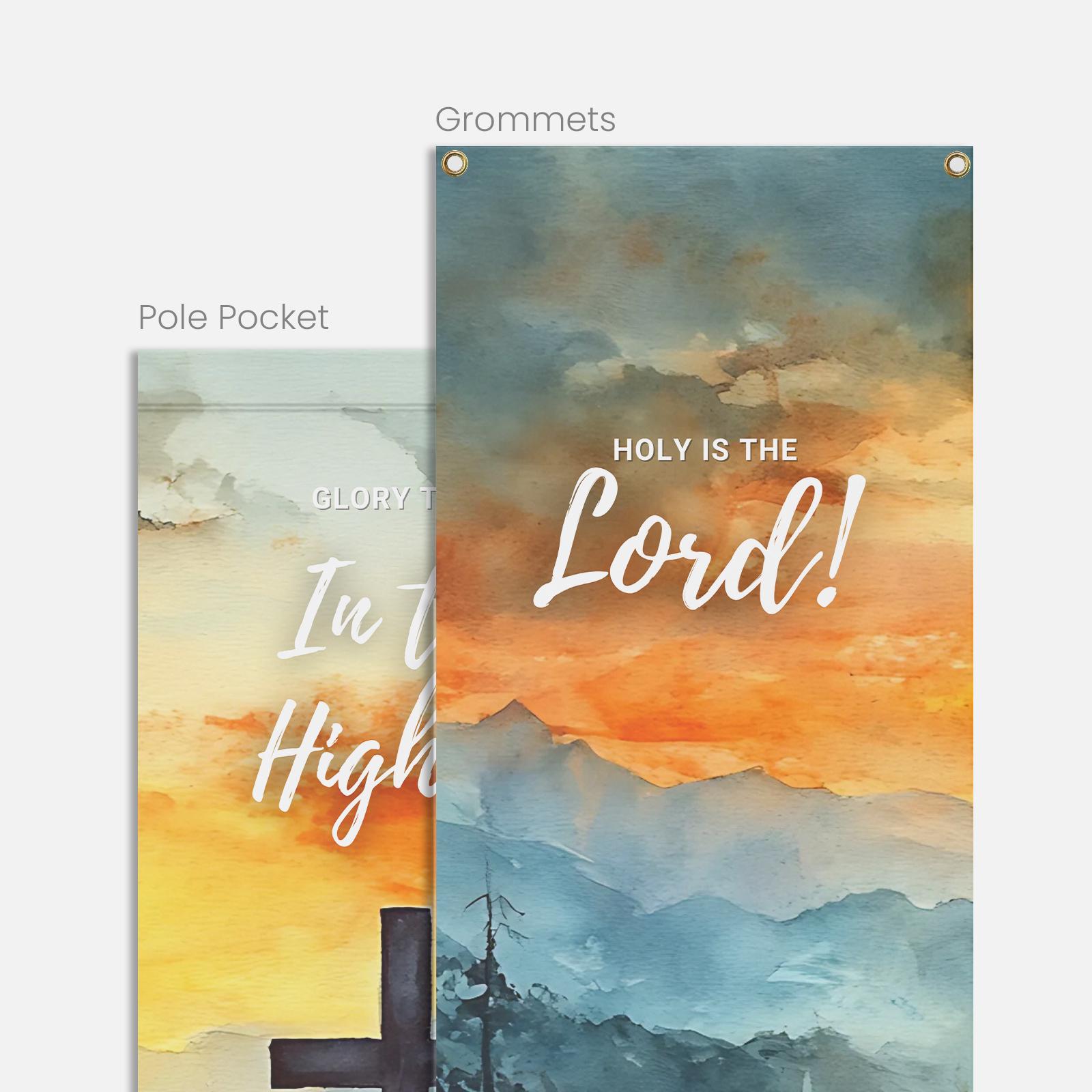 Custom Church Banners, Church Decor, Scripture Sanctuary, Set of 4 ...