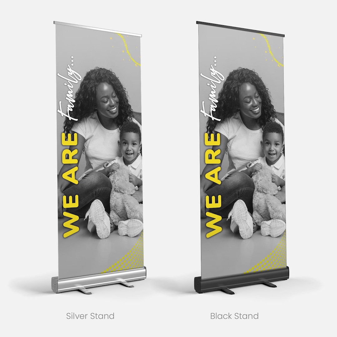 Church Retractable Banner, Church Family Custom Banners Decor, Worship ...