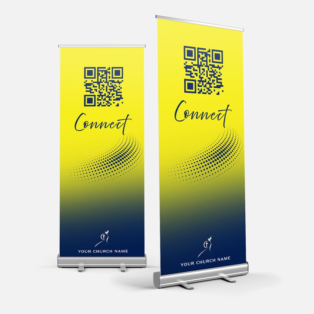 Church Retractable Banner, Custom Church Banners Decor, Worship Welcome ...