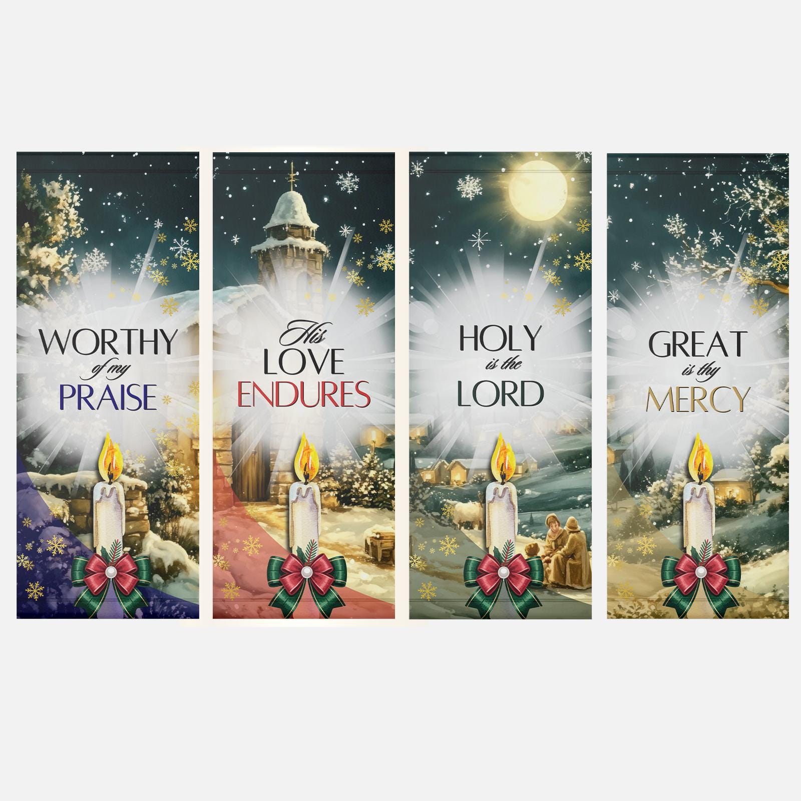 Custom Church Banners Decor, Scripture Sanctuary, Decoration Mission ...