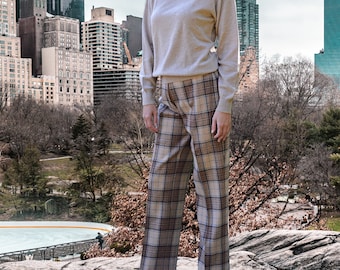 Window Pane Pants - Etsy