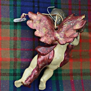 Old World Christmas Angel Manger Angel Vintage Christmas - Etsy