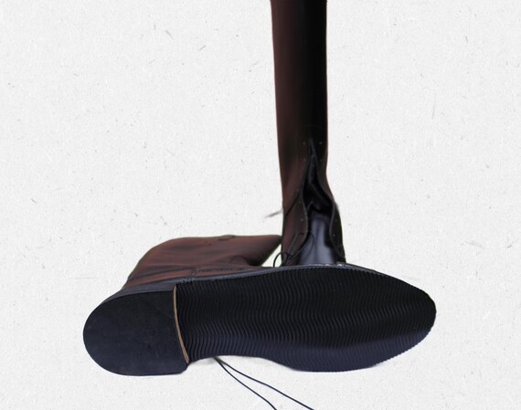 English Riding Field Boot, Black Leather, Equestrian … - Gem