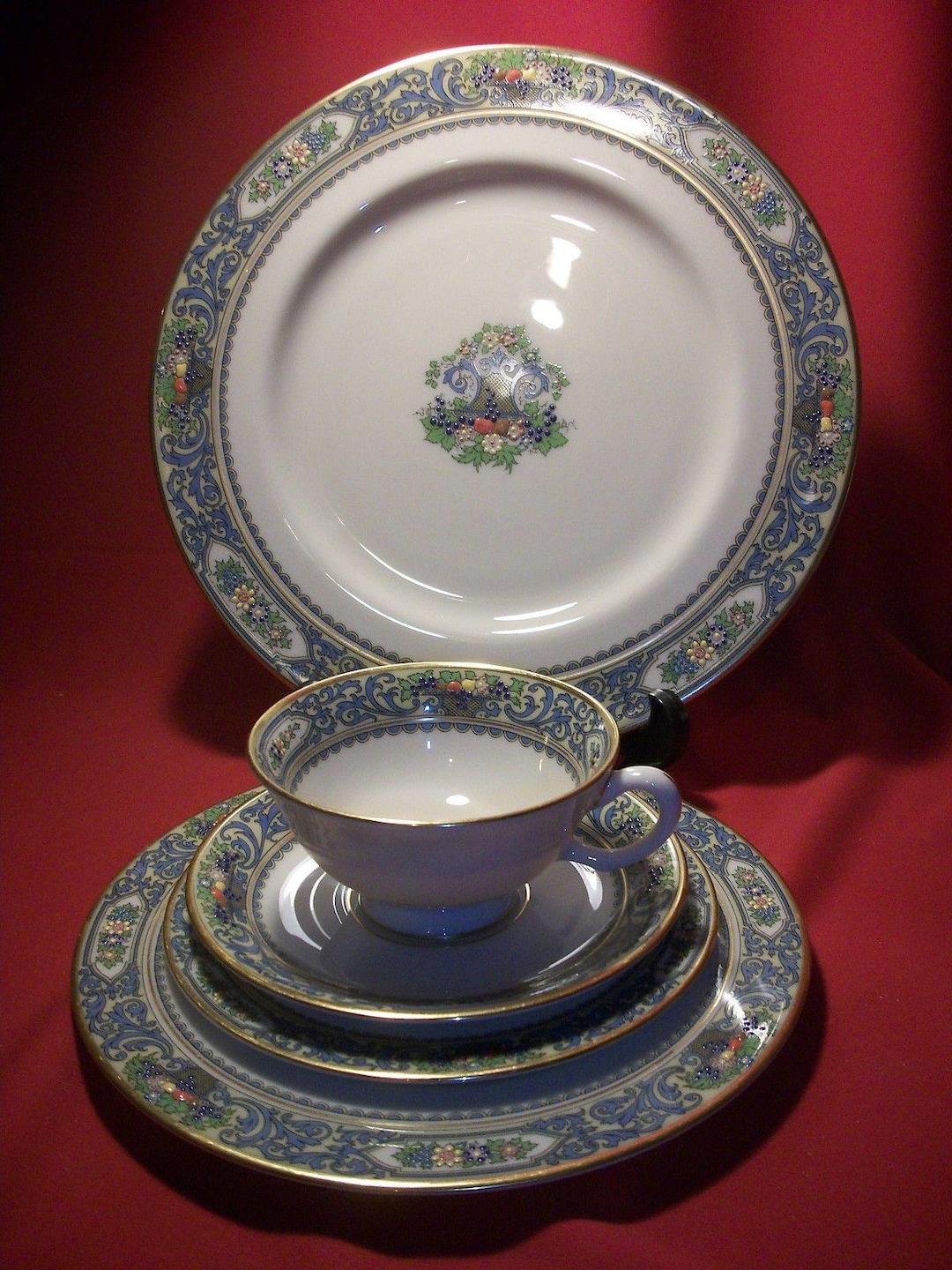 Lenox Autumn China: 24K Gold Fine China, Buy by the Piece - Etsy