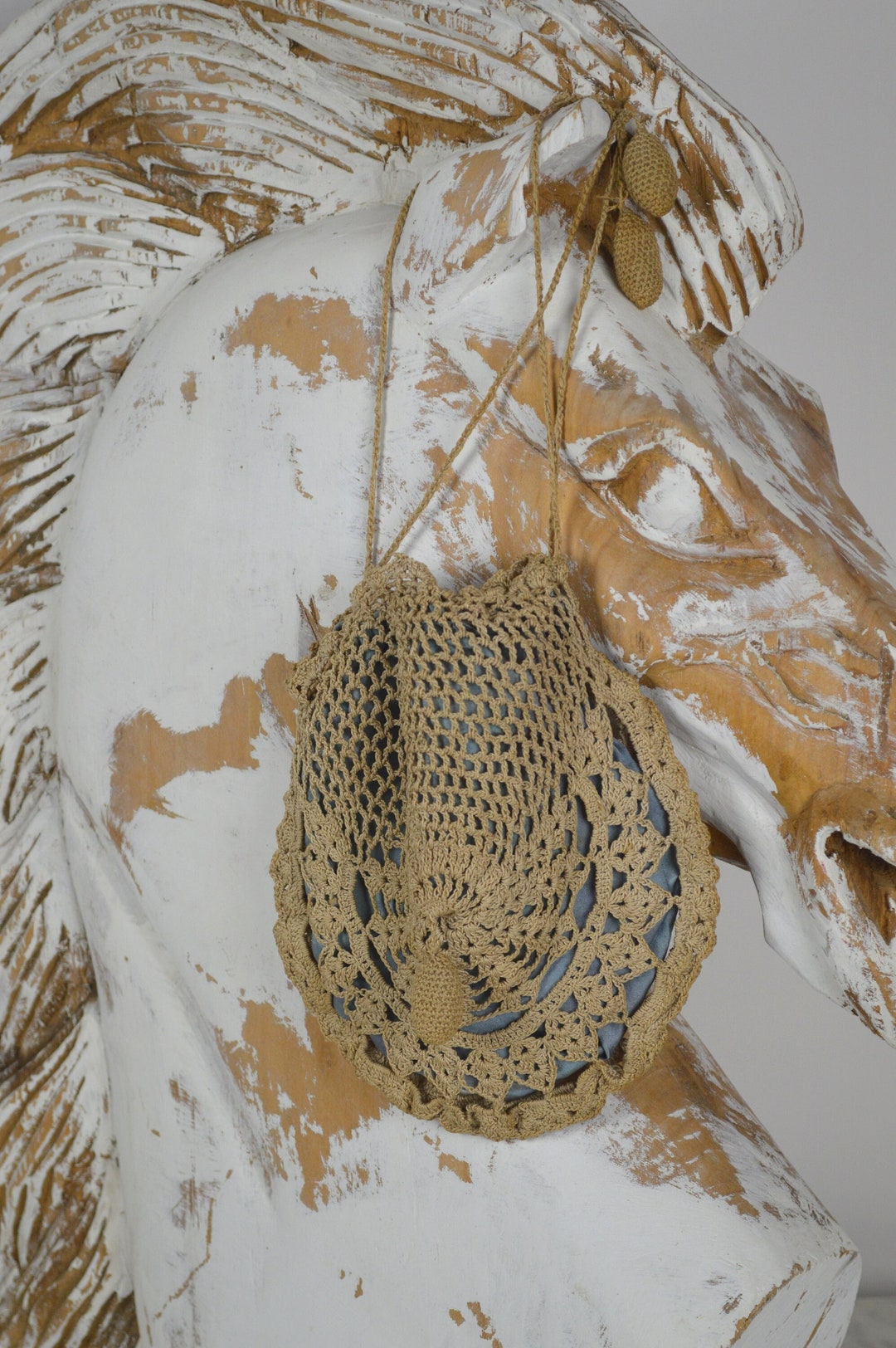 Victorian Purse Crochet Reticule Work Wedding or Bridal - Etsy