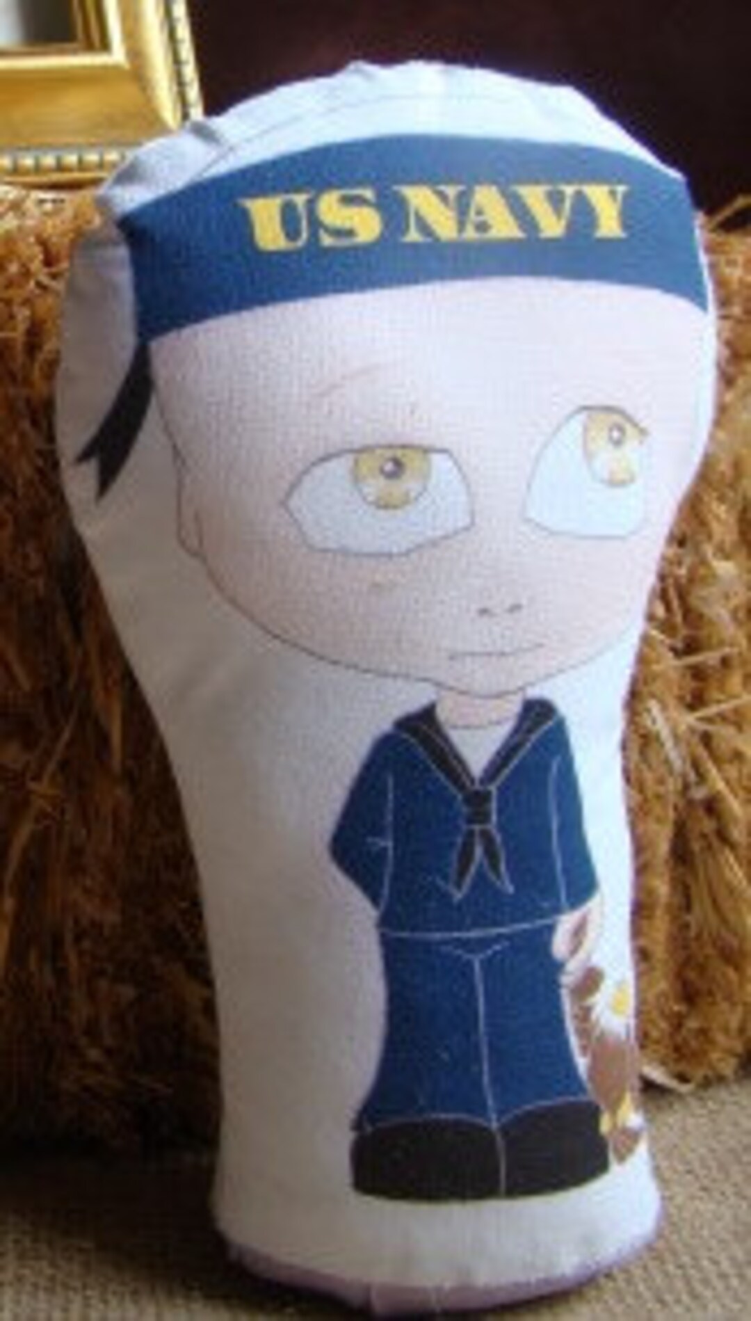 Handmade Military Navy Doll, Gift for US Navy Man, Navy Girlfriend ...