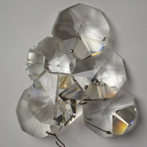 Large Chandelier Crystals, Chandelier Prisms, Multi-faceted, Craft ...