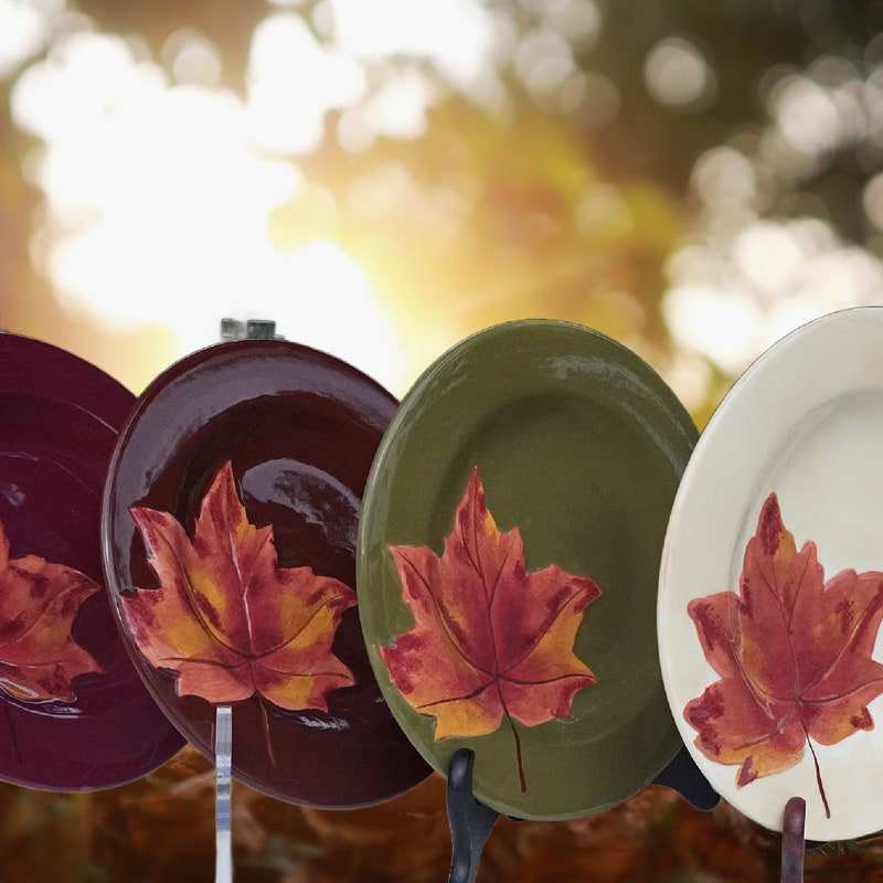 Fall Plates - Etsy