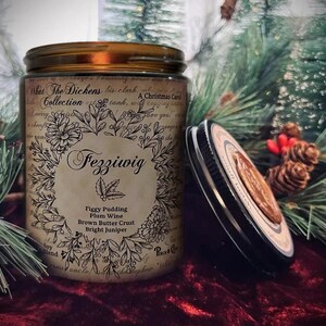 Dickens Christmas Candles, A Christmas Carol Holiday Candles: Fezziwig ...
