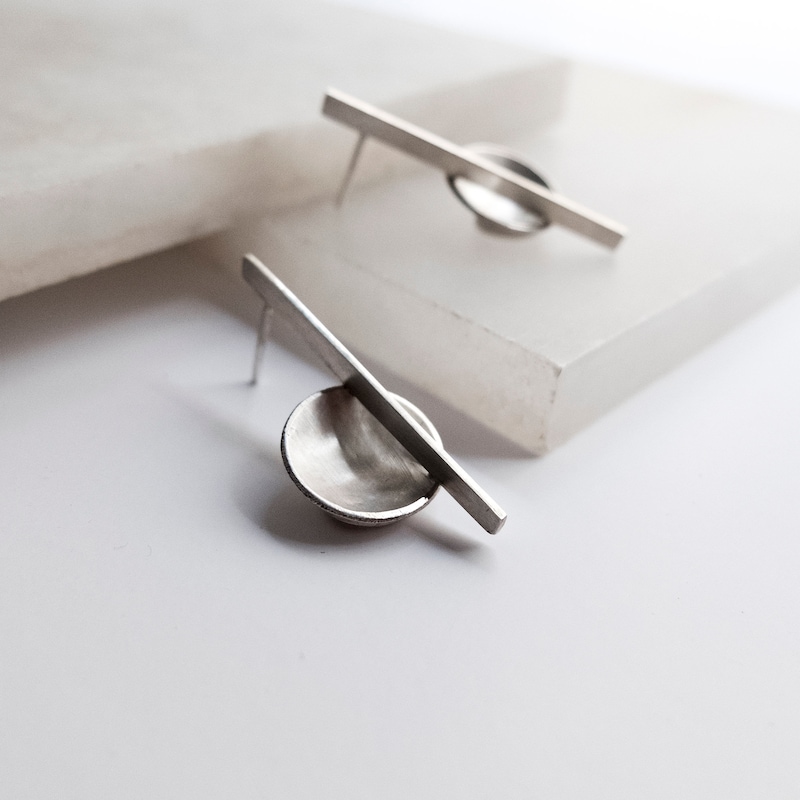 Abstract Earrings - Etsy