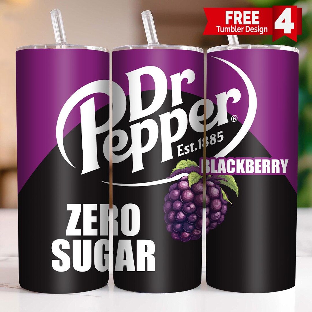 Dr Pepper 20 Oz Skinny Tumbler Png, Dr Pepper 20oz Tumbler Png, Dr ...