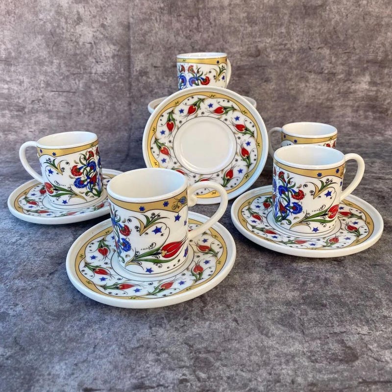 Turkish Coffee Set - Etsy