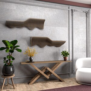 Modern Wall Shelf | Stylish Shelves for Modern Rooms | Console Table - Etsy