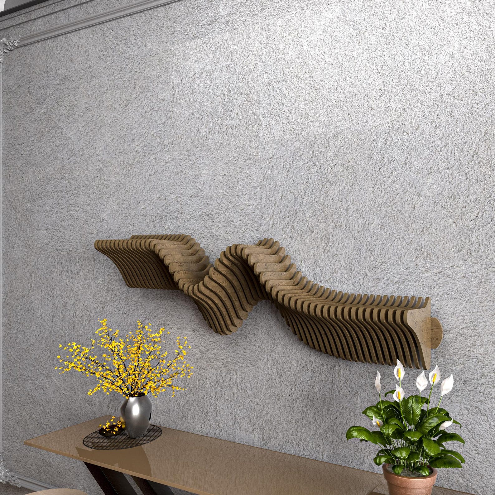 Stylish Wall Shelf | Moder Wall Decor for Modern Rooms - Etsy