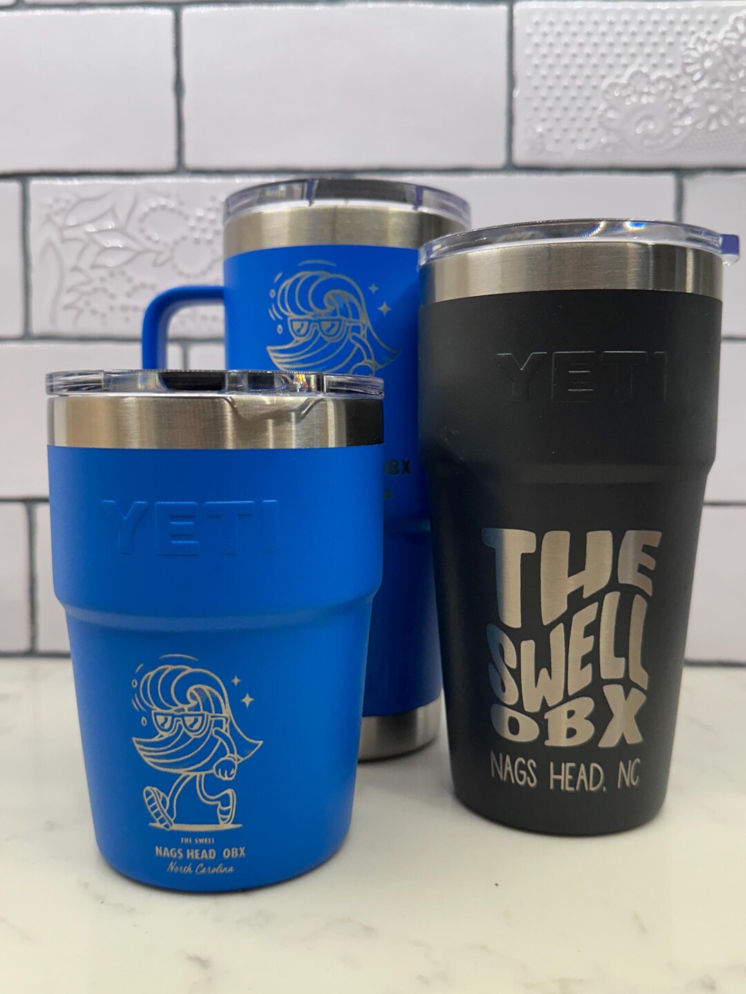 The Swell OBX Swag OBX YETI 20 Oz Cup - Etsy