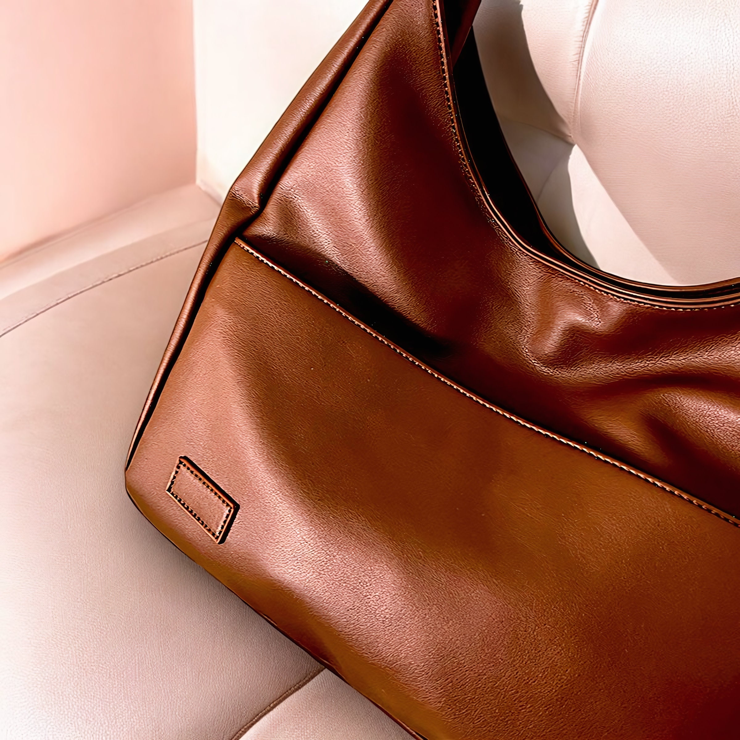 Large Leather Shoulder Bag, Womens Handbag, Womens Shoulder Bag, Large ...