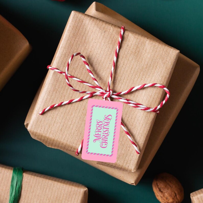 Printable Christmas Gift Tag - Etsy