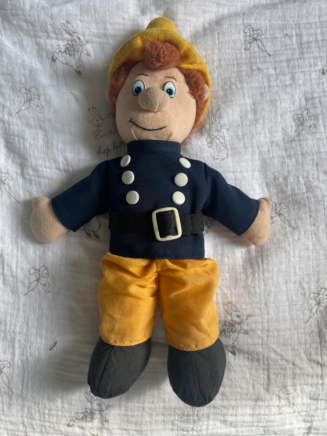 Vintage Fireman Sam Plush Toy 1986 - Etsy UK