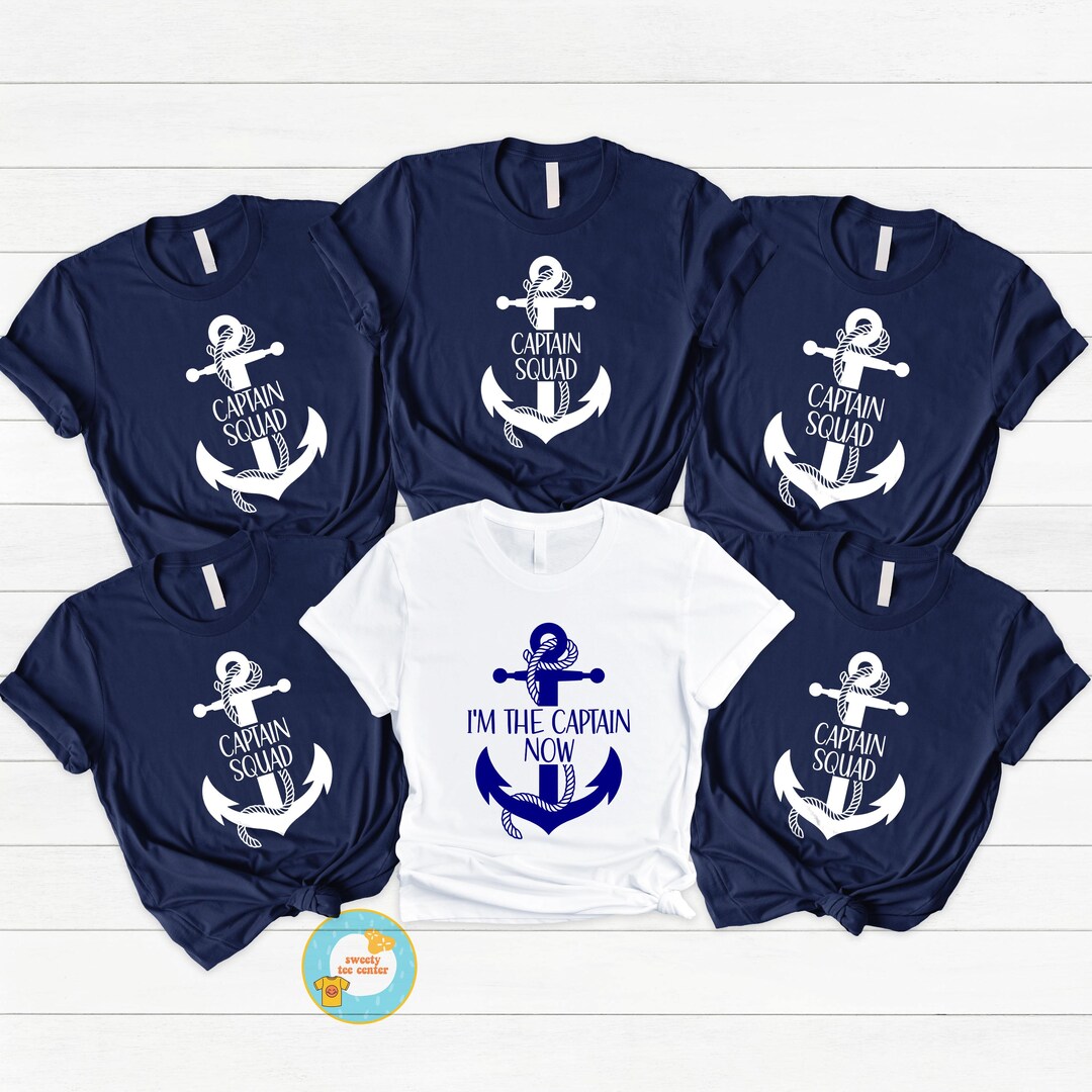 Custom Captain Shirt, Custom Sailing T Shirt, Catamaran Boat Trip T ...