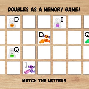 Halloween Alphabet Matching, Printable Uppercase Lowercase Letter ...