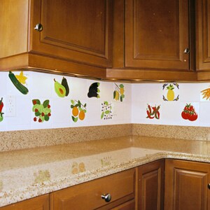 Avocado for Wall Plaque, or Kitchen Backsplash Tile by Besheer Art Tile ...