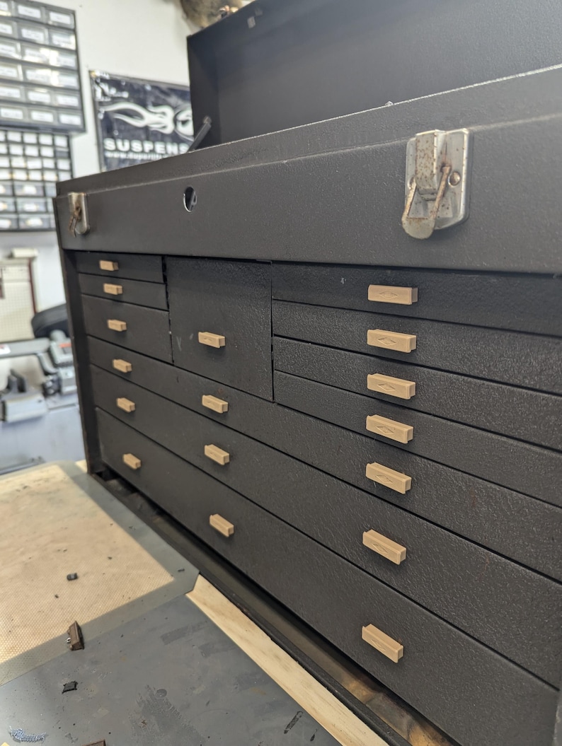 Kennedy Toolbox Drawer Pull, 3D Printed Handle, Custom Colors - Etsy