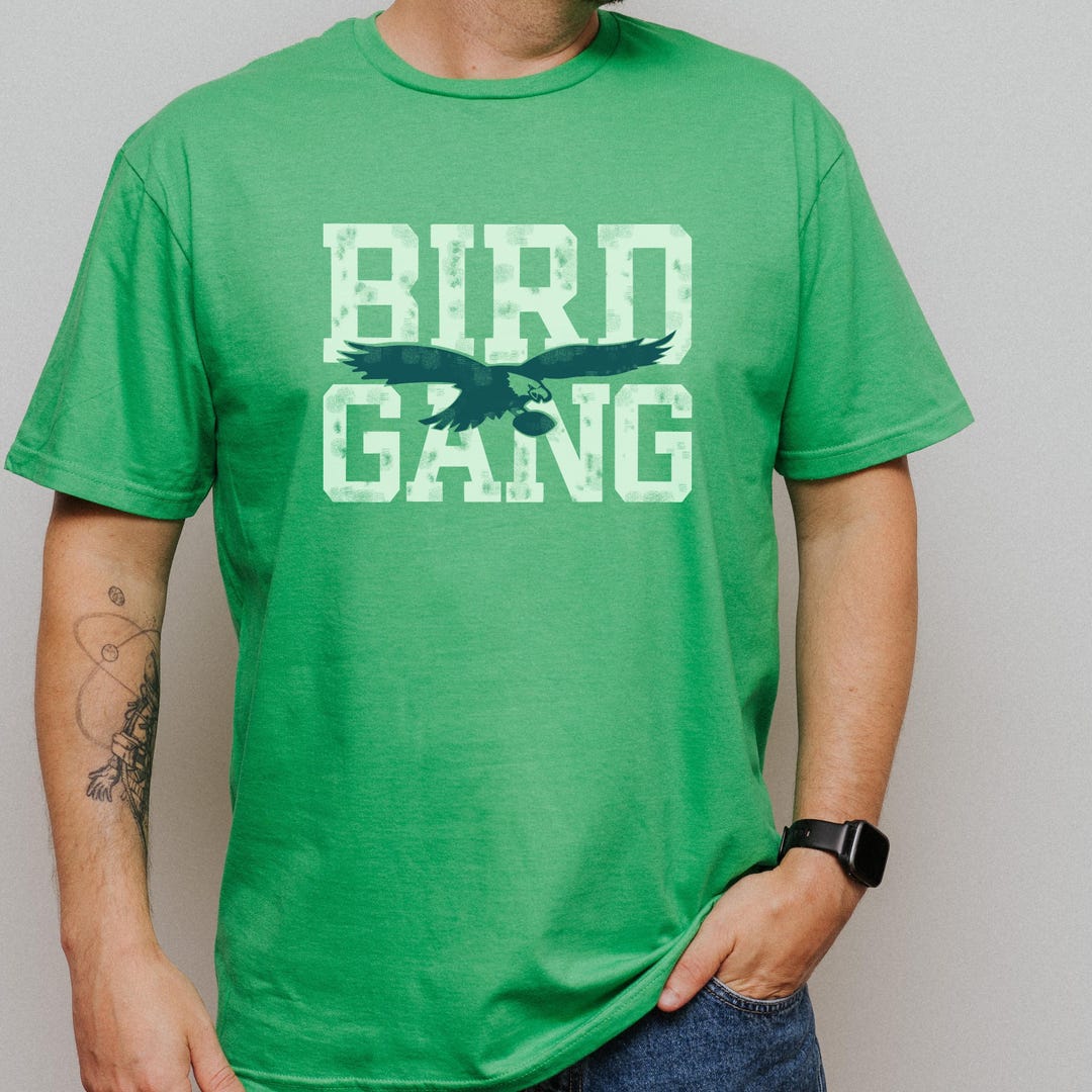 Bird Gang Shirt, Philadelphia Football Shirt, Gift for Eagle Football ...