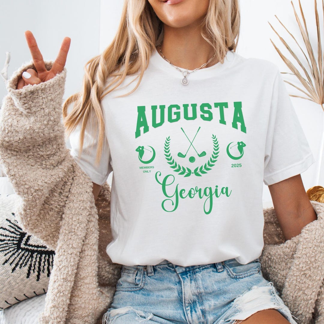 Masters Golf Shirt, Augusta Golf Tournament Shirt, Vintage Golf Tee ...