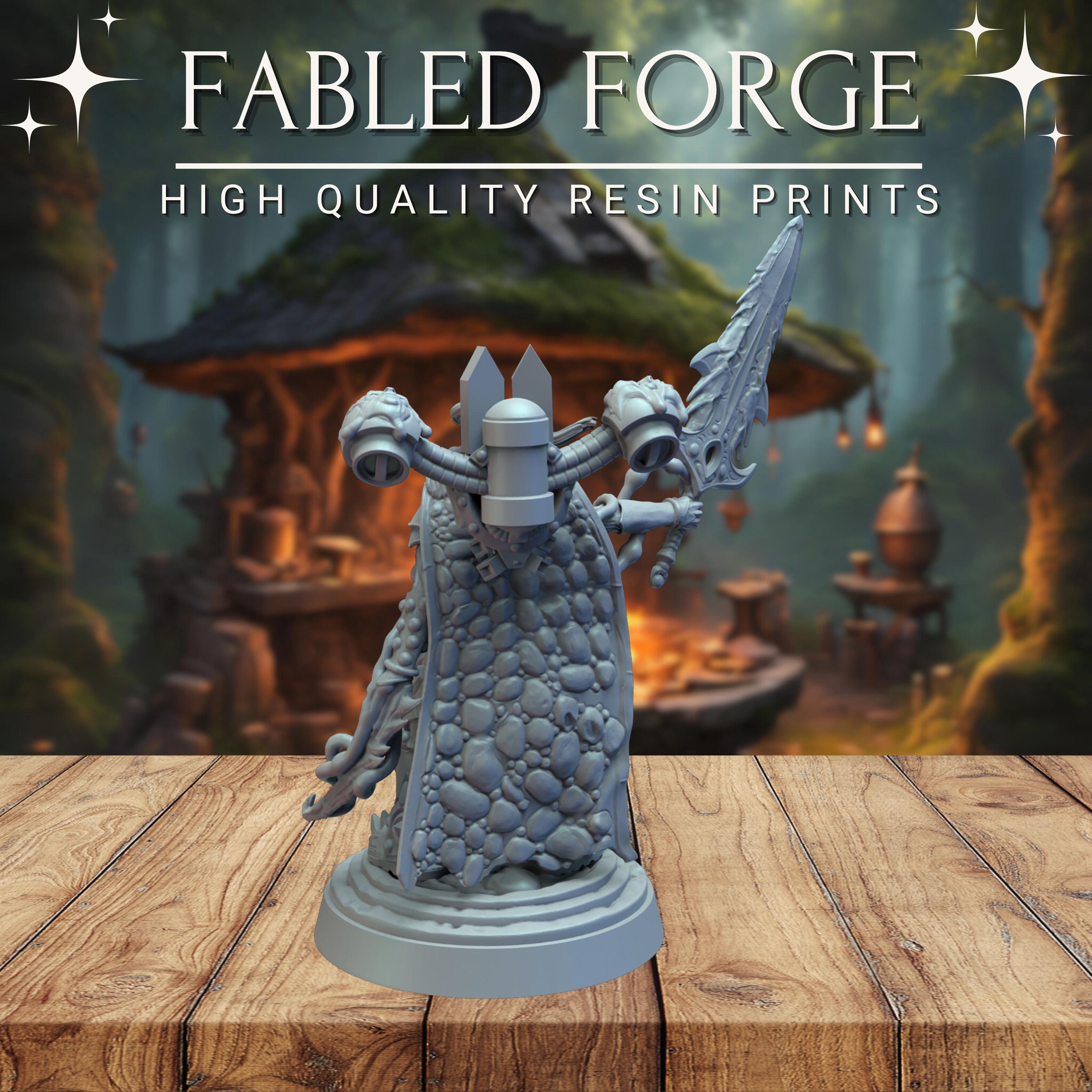 Faceless Collector | Resin 3D Printed | Base Included (sized ...