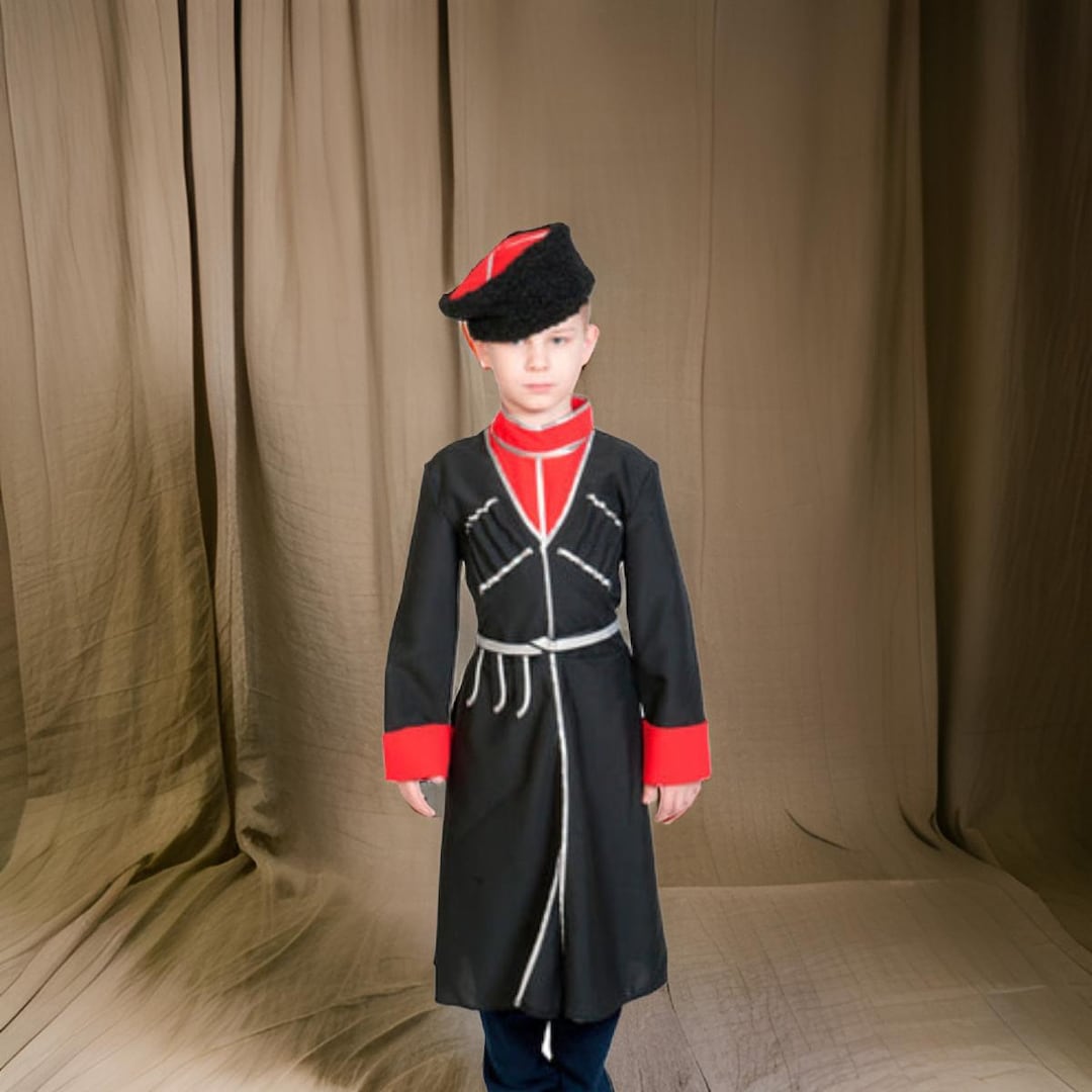 Children's Wool Cossack Costume: 18th Century Cavalry Coat - Etsy