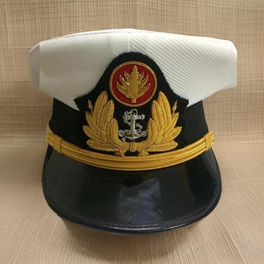 Handmade Wool UAE Navy Officer Cap - Custom Size - Etsy