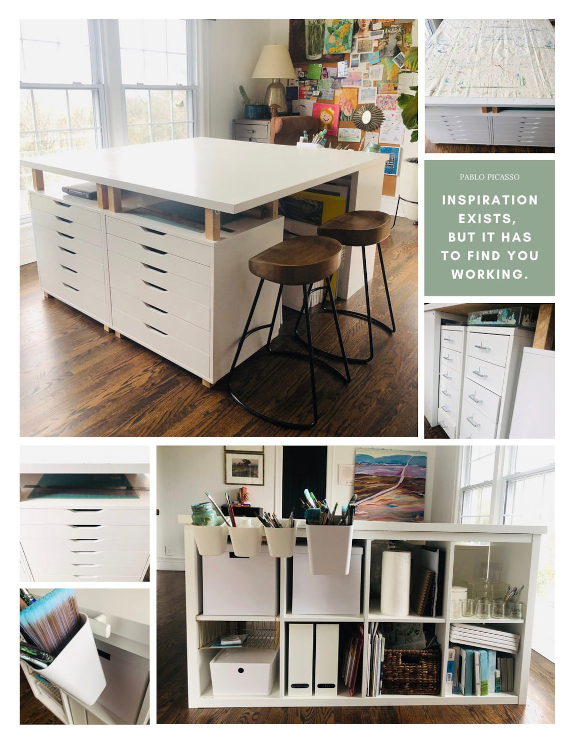 DIY Art Table Plans - Etsy