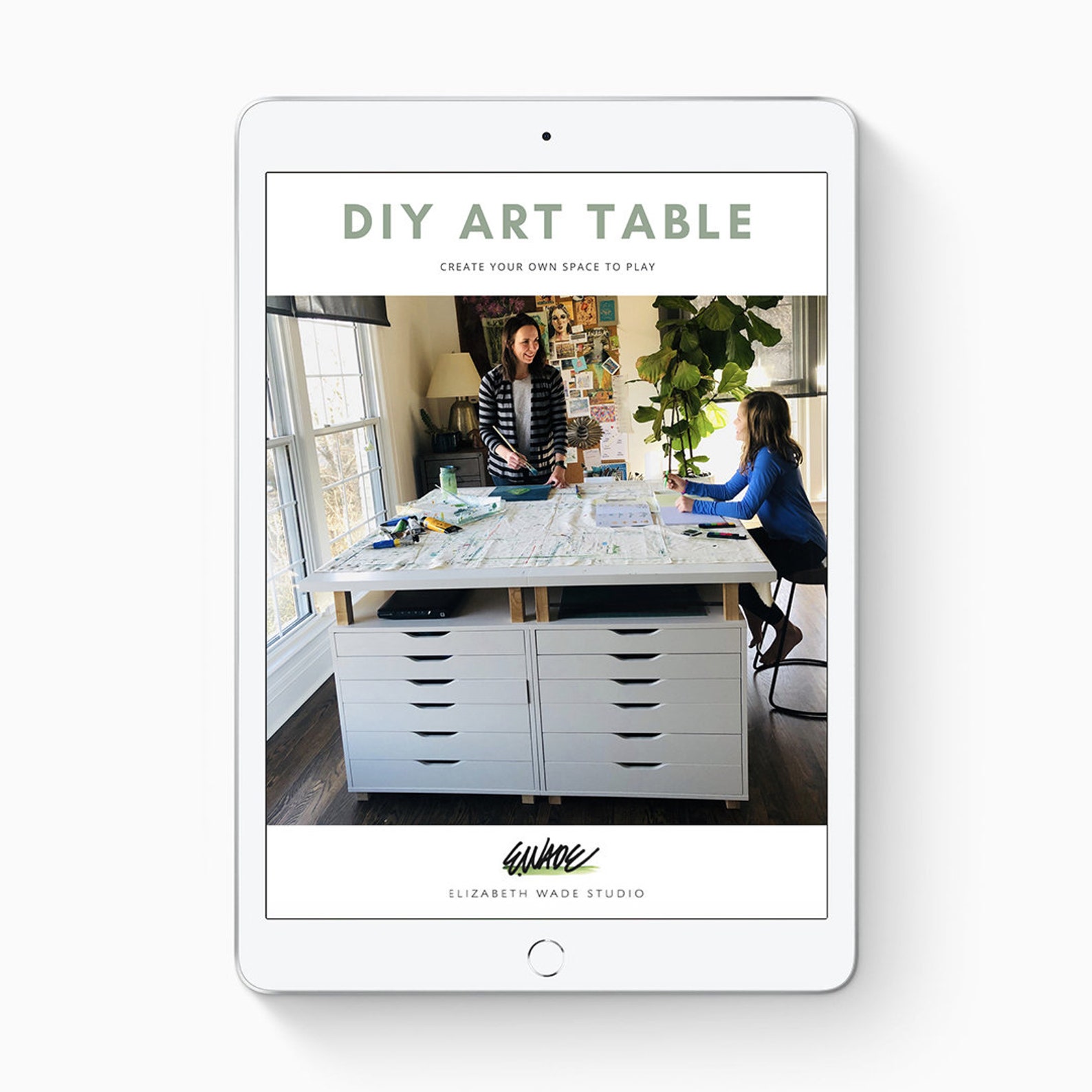 DIY Art Table Plans - Etsy
