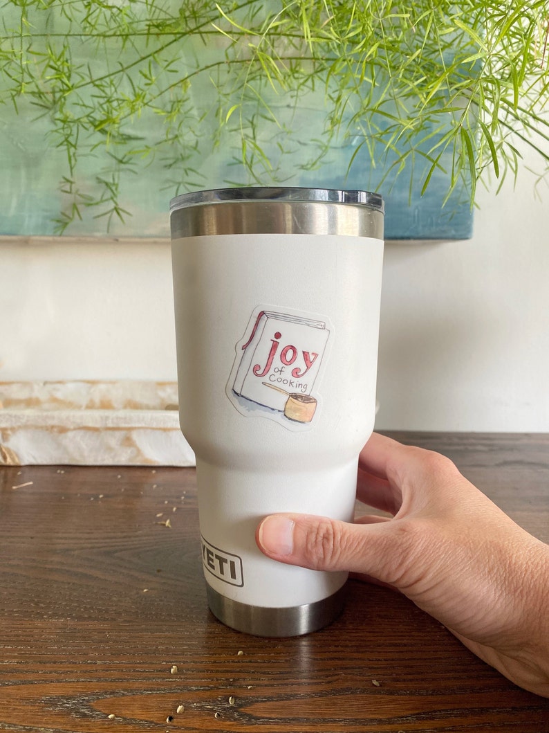 Joy of Cooking Watercolor Art Sticker Mothers Day Chef - Etsy