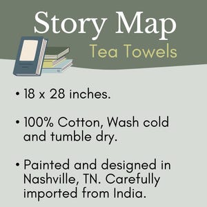 Nancy Drew Story Map Book Tea Towel - Etsy