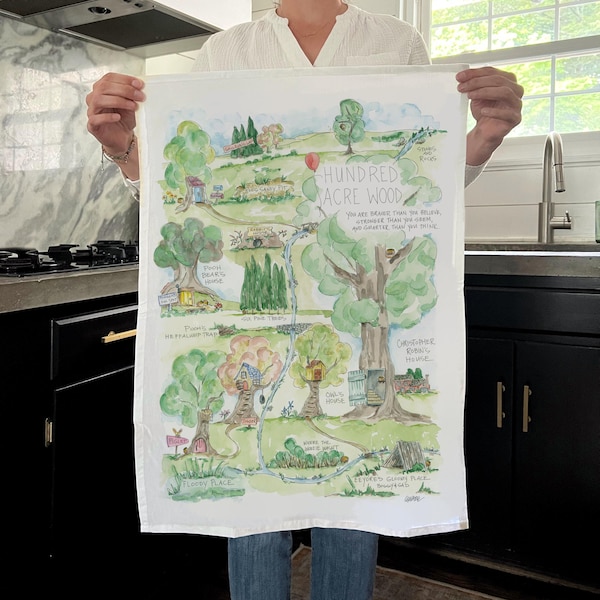 Winnie Pooh Tea Towels - Etsy