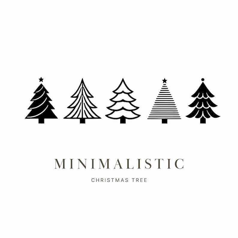 Christmas Tree SVG Bundle, High-quality Designs for Holiday Crafts ...