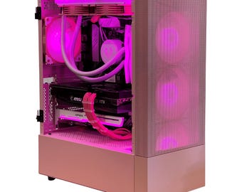 Gaming PC sakura by Optimist Streaming Ready Pink Floral PC - Etsy