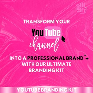 Youtube Branding Kit: Canva Templates, Channel Art (PDF) - Etsy