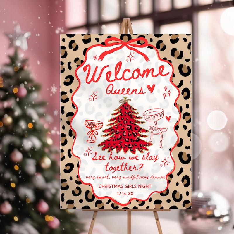 Girlsmas Sign - Etsy