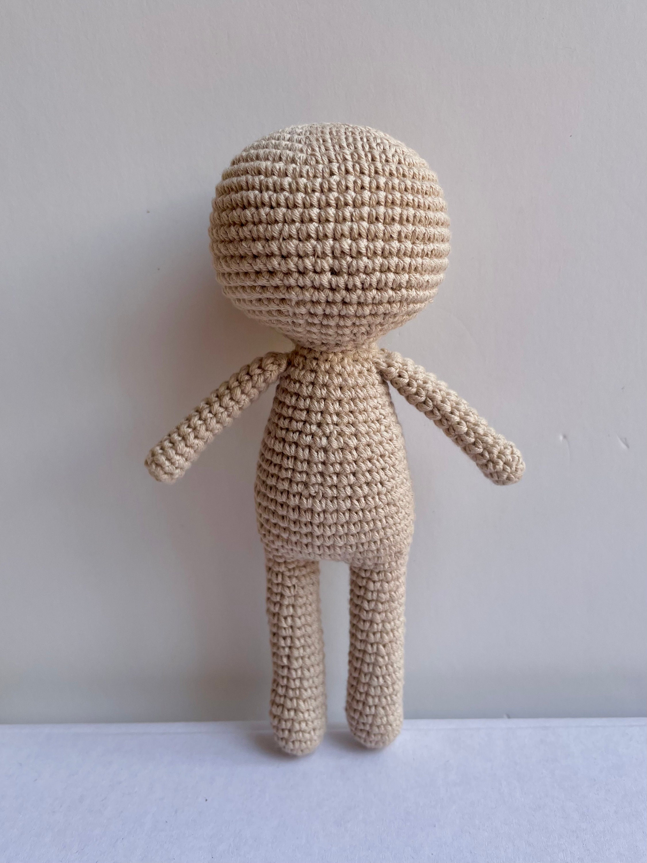 Crochet Pattern Only: Doll Body | Blank Doll Body Crochet Pattern ...