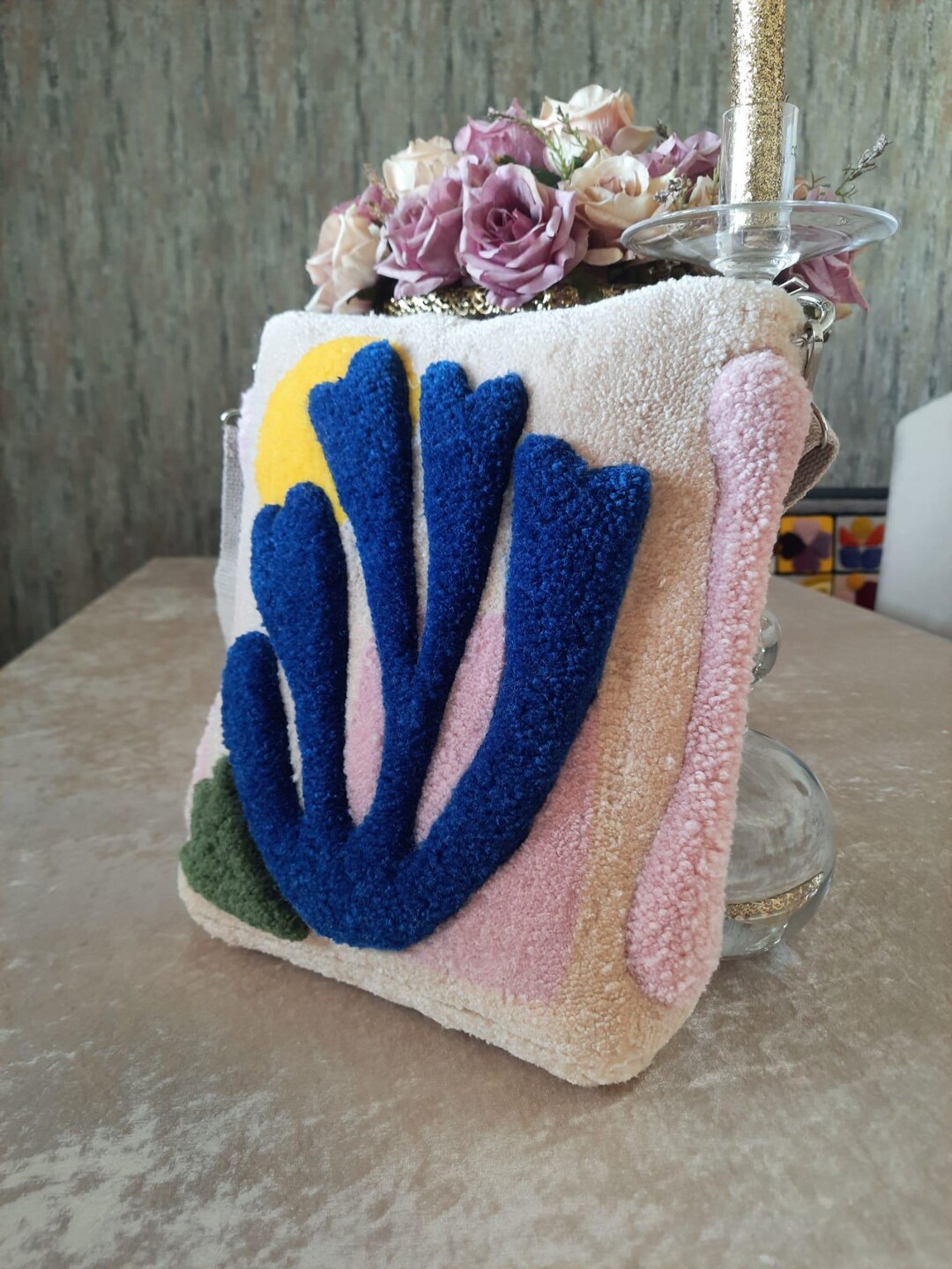 Bag, Tufting Bag, Tufted Bag, Patterned Bag, Hand Made, 3dbag ...