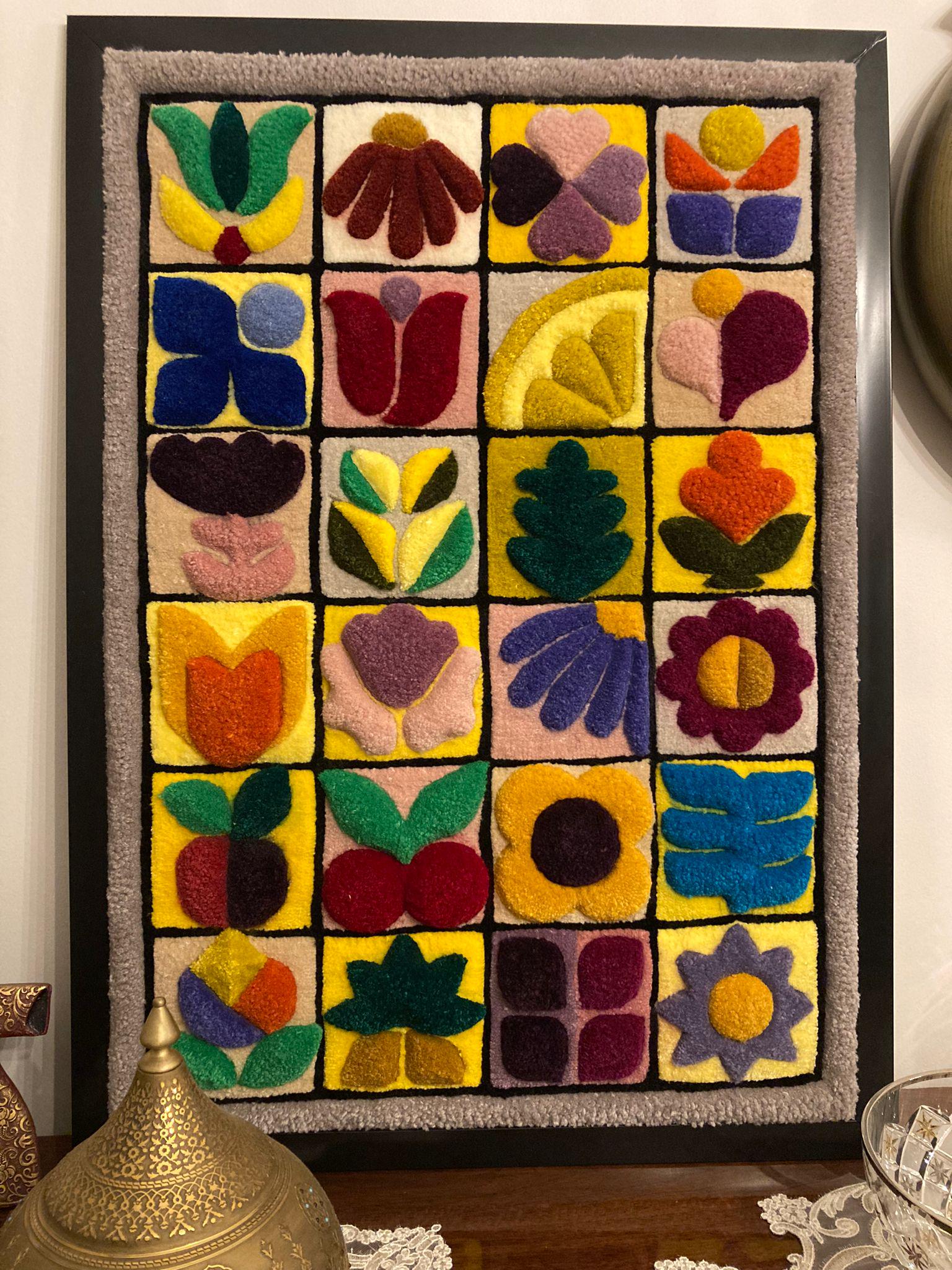 Wall Decor, Wall Art, Home Decor, Tufting, Tufting Art, Tufting Wall ...