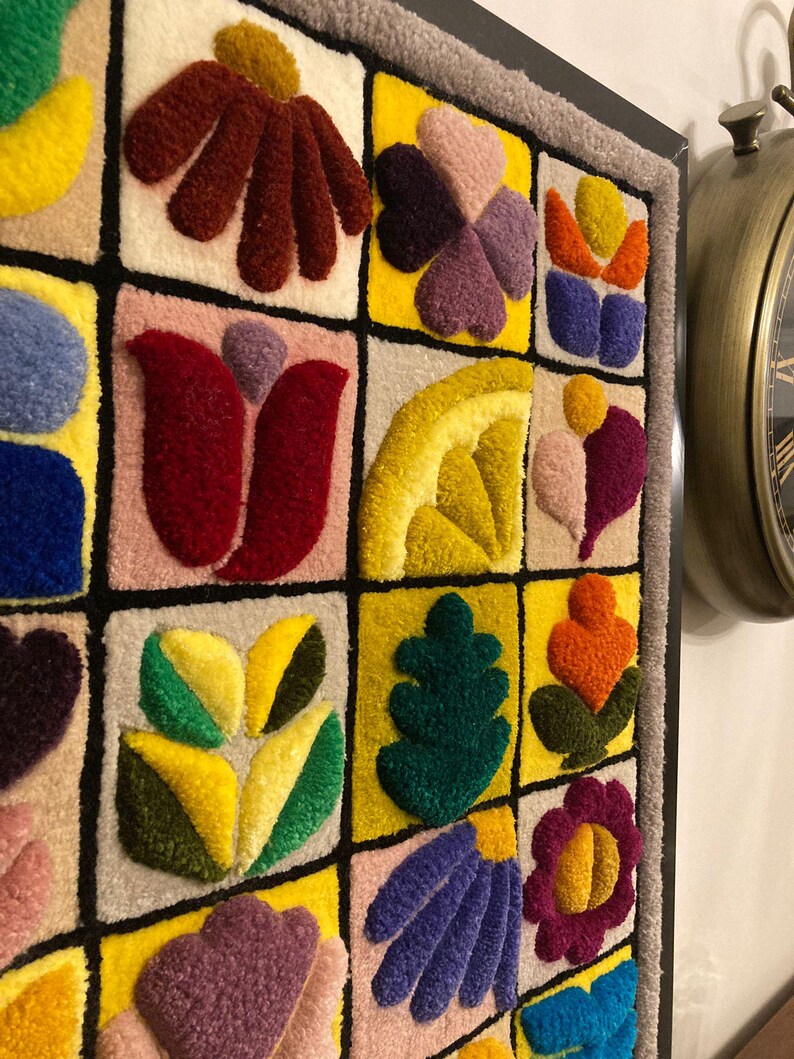 Wall Decor, Wall Art, Home Decor, Tufting, Tufting Art, Tufting Wall ...