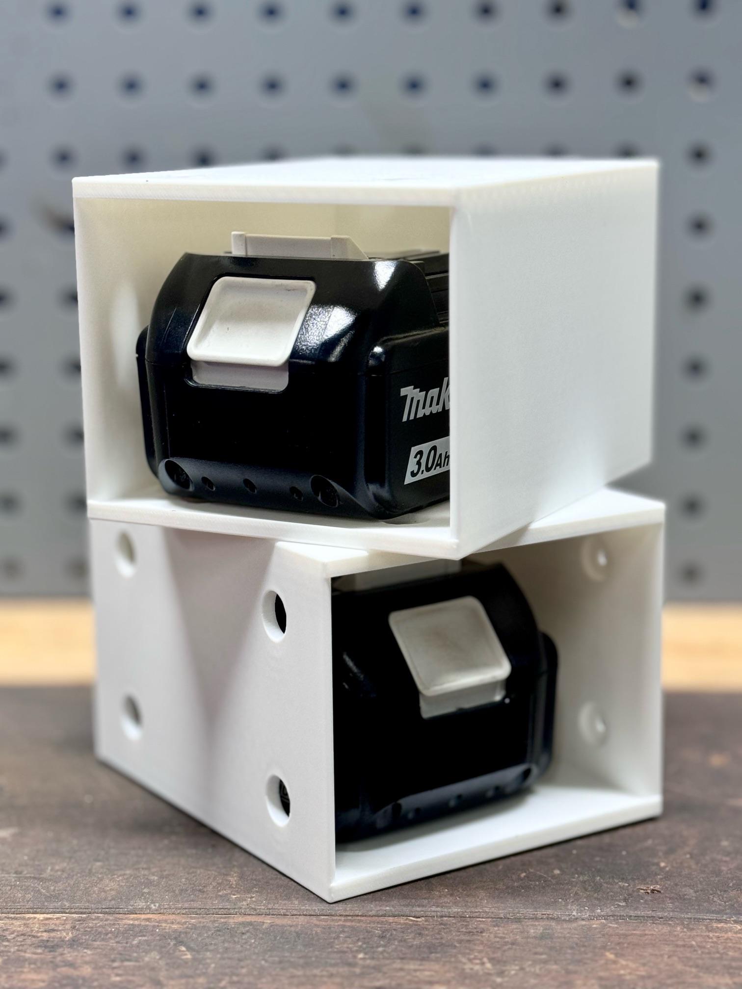 Power Tool Battery Box Garage Organization - Etsy